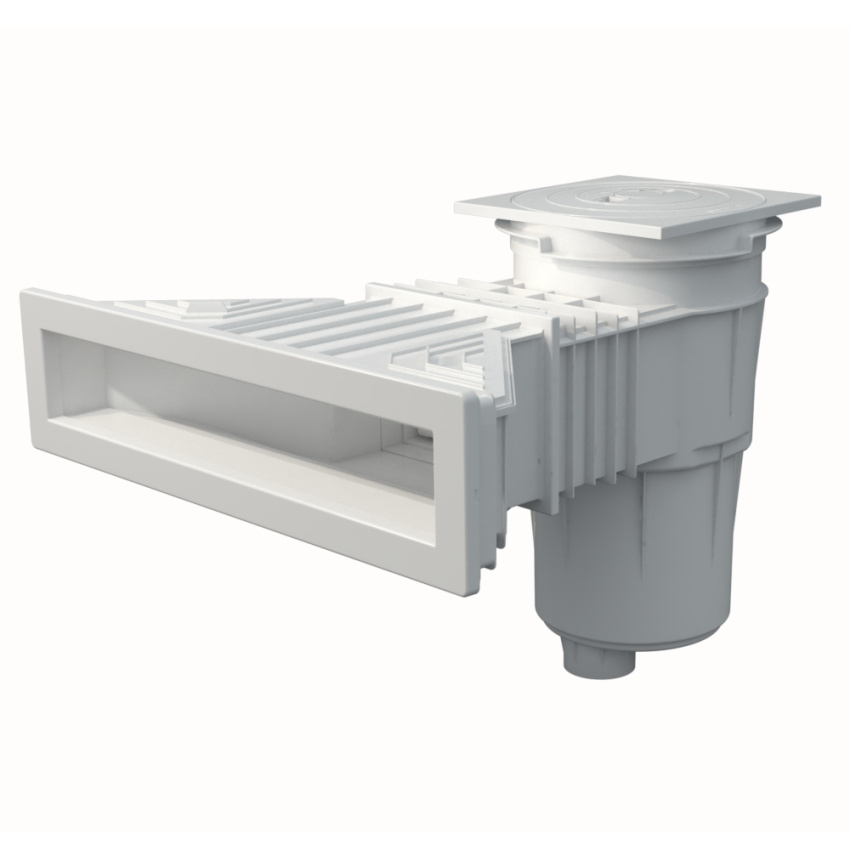 Skimmer Slim | Skimmer für hohen Wasserstand aus ABS | Wellness4Me